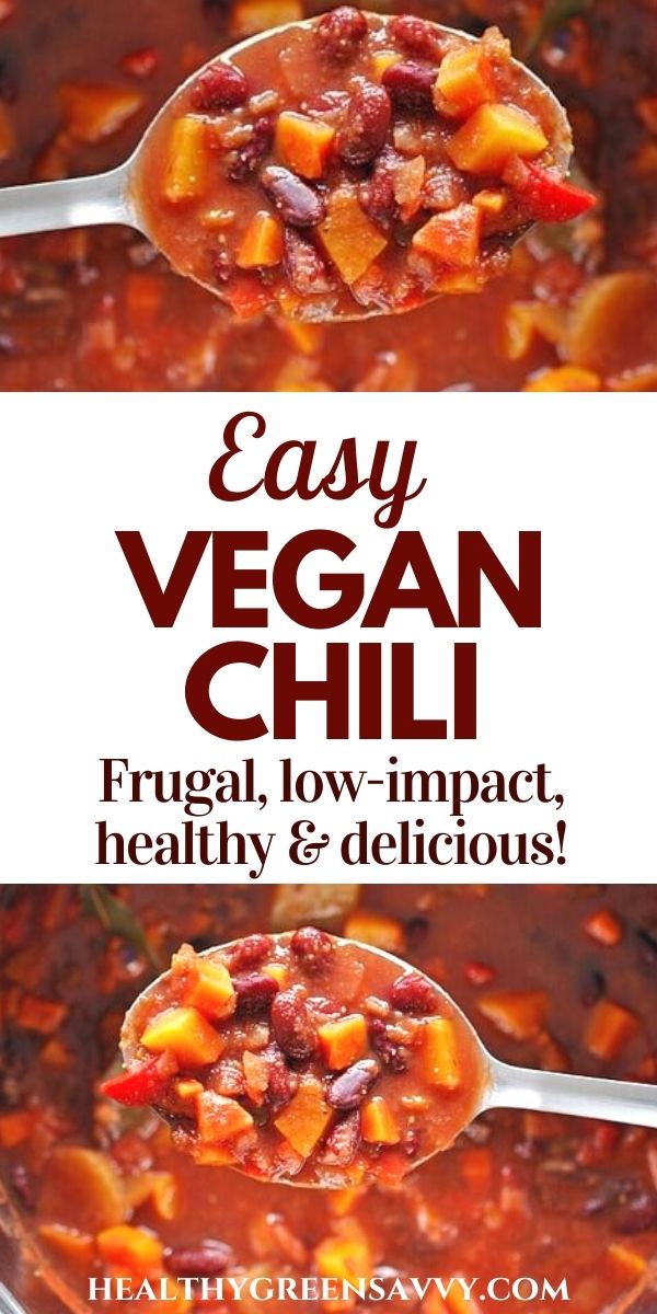 Vegetarian Chili Recipe ~ Easy & Delicious Meatless Meal ...