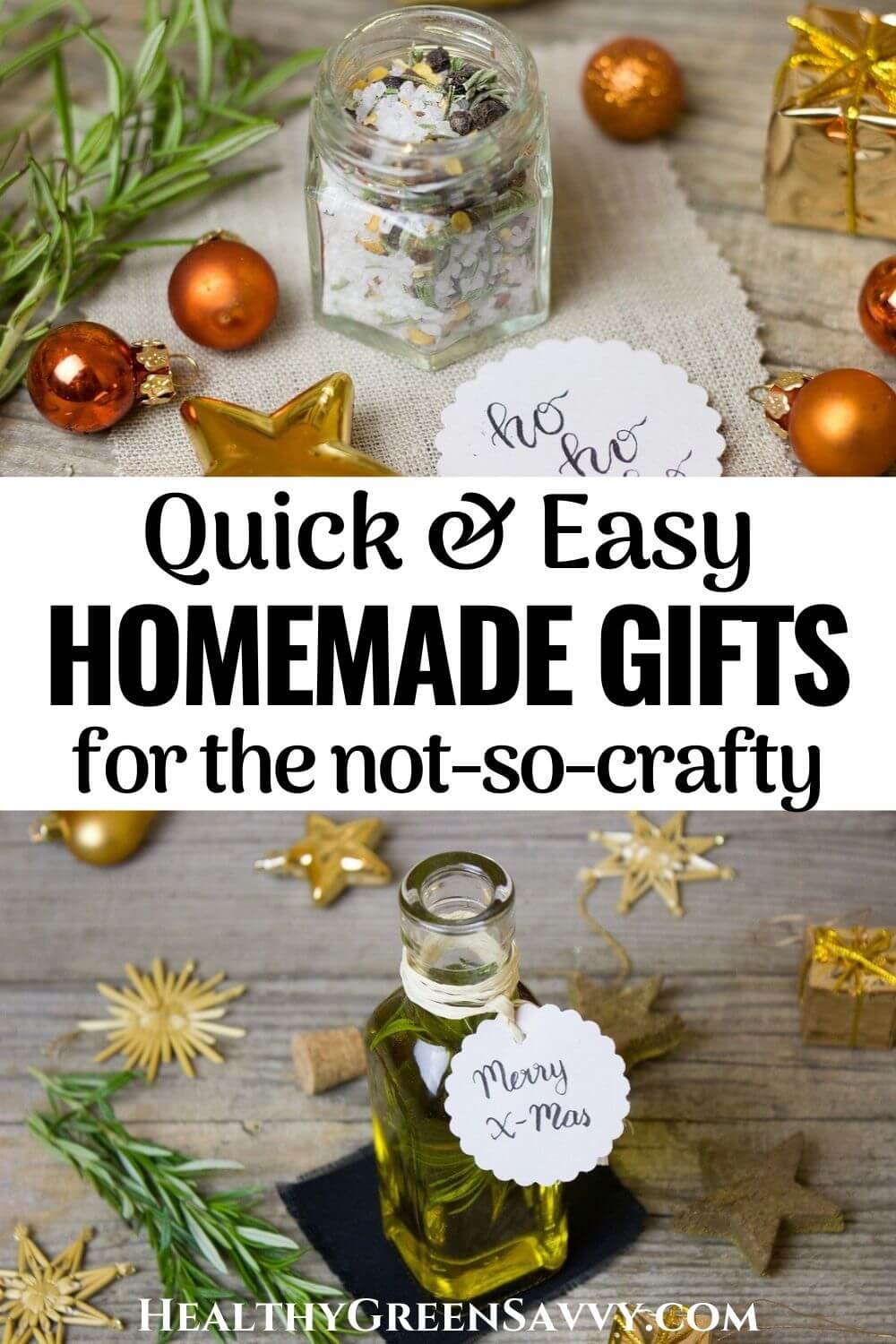25 Quick & Easy Homemade Gifts for the Not-So-Crafty