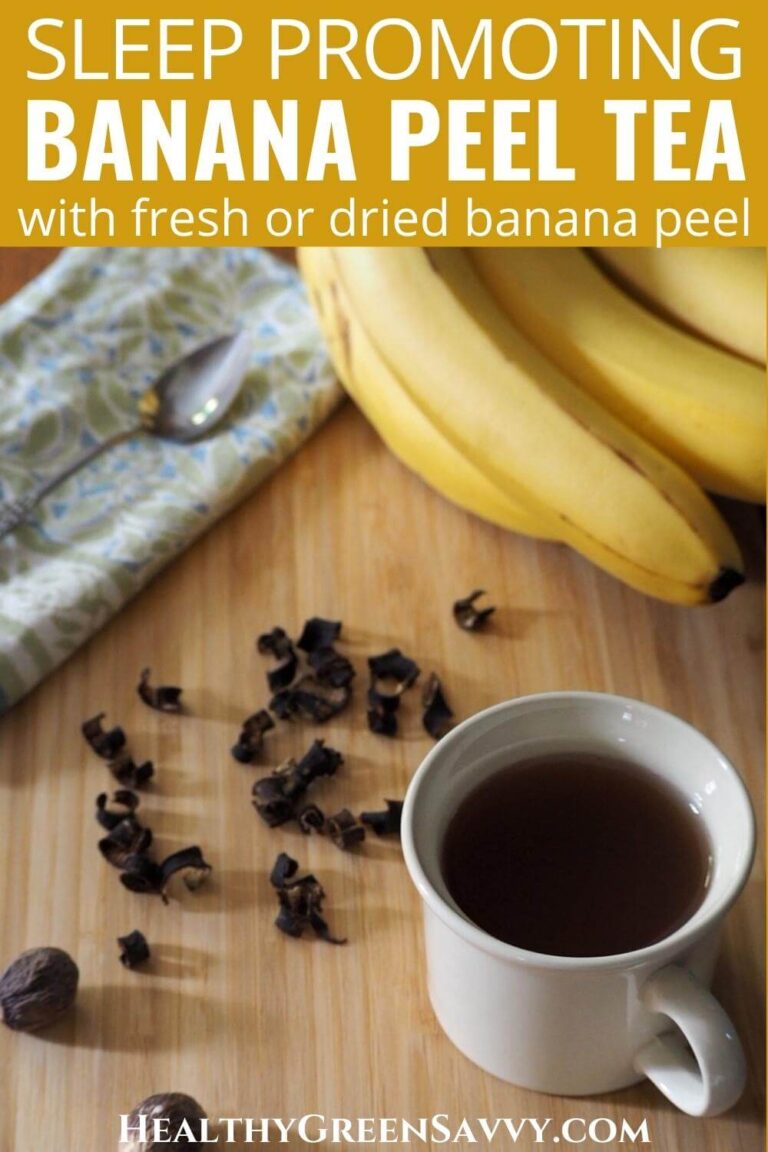 How to Make Banana Tea for Sleep (2 Banana Peel Tea Recipes)