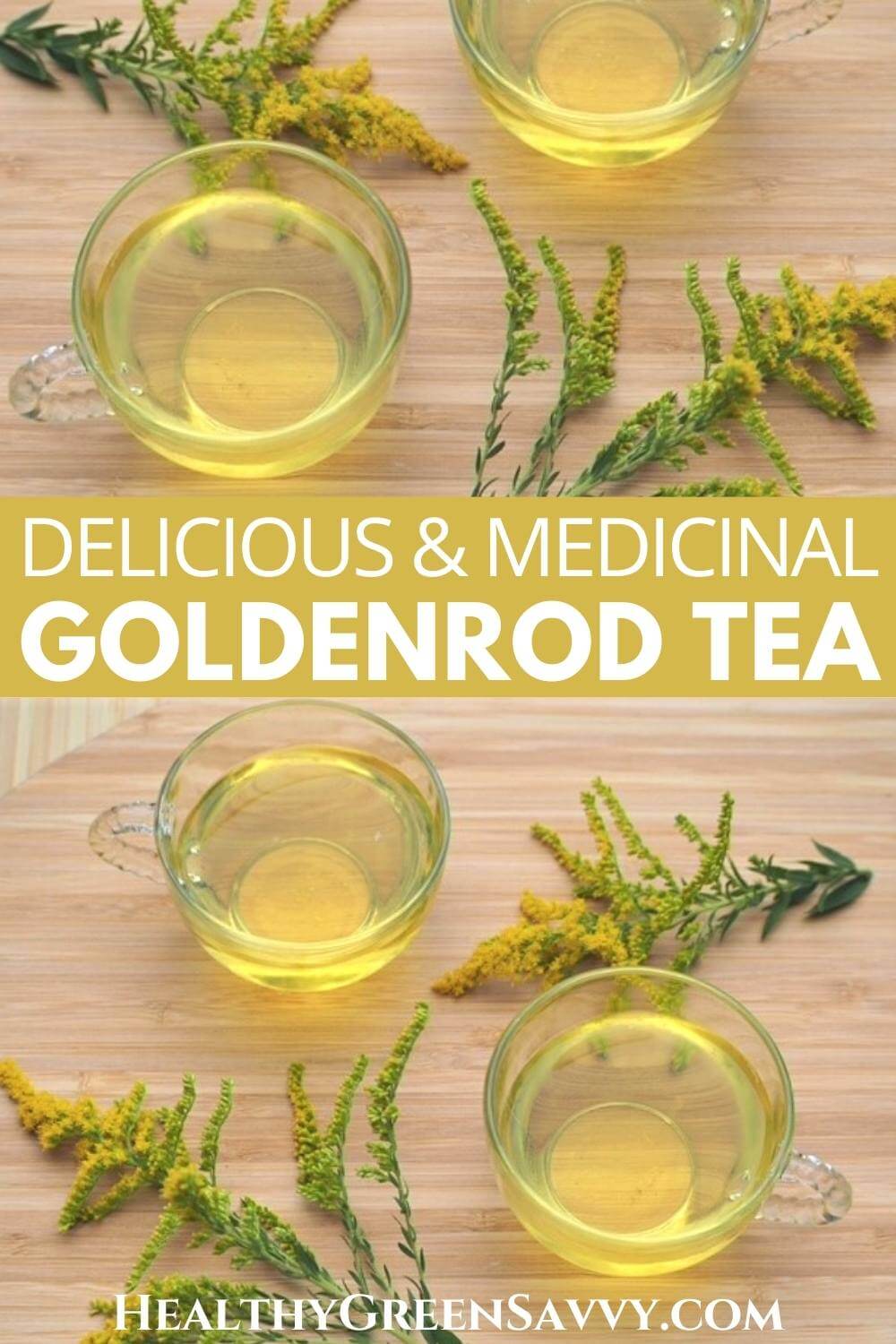 How to Make Goldenrod Tea (Goldenrod Tea Recipe)