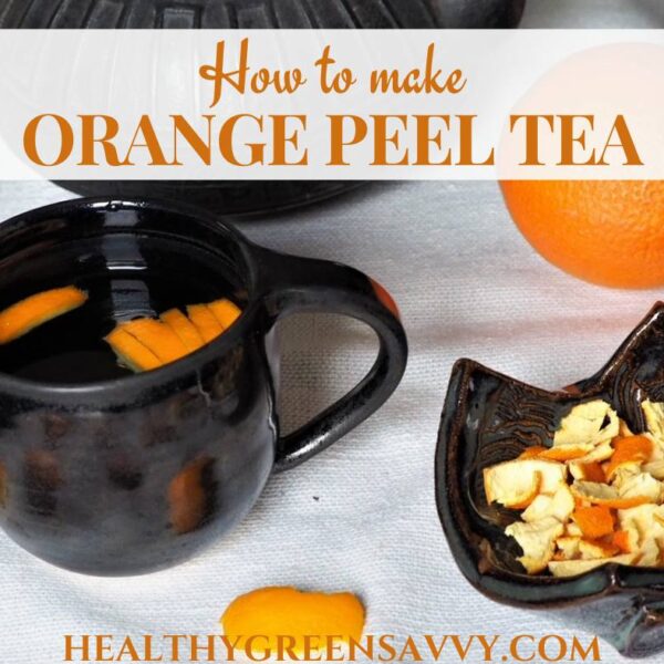 How to Make Orange Peel Tea ~ Herbal Tea Ideas
