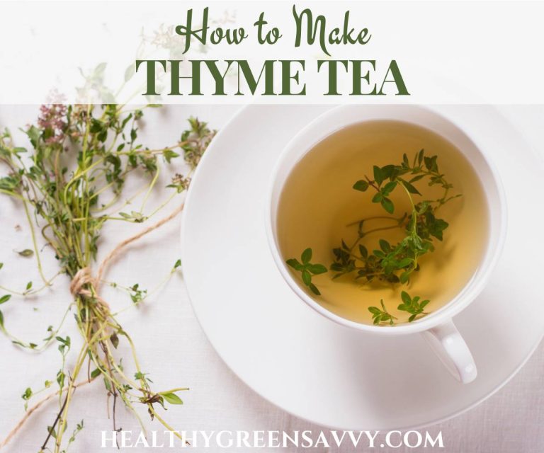 How to Make Thyme Tea from Fresh or Dried Thyme