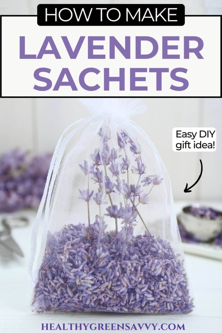 How to Make Lavender Sachets (Ridiculously Easy DIY)