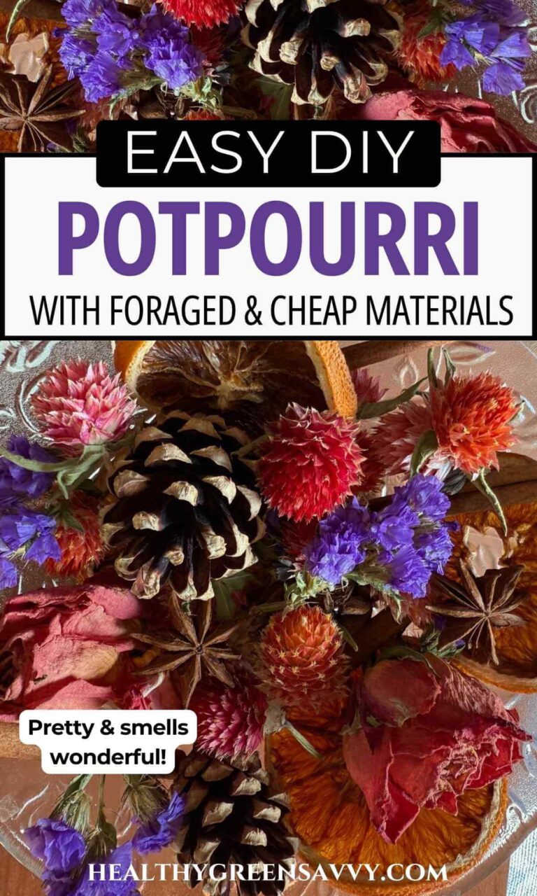 Easy DIY Potpourri with Foraged Flowers & Herbs