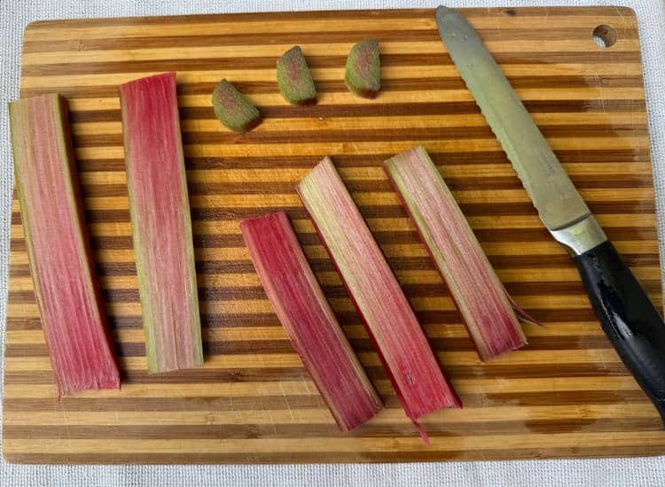 Easy Dehydrated Rhubarb {How to Dry Rhubarb 2 Ways}